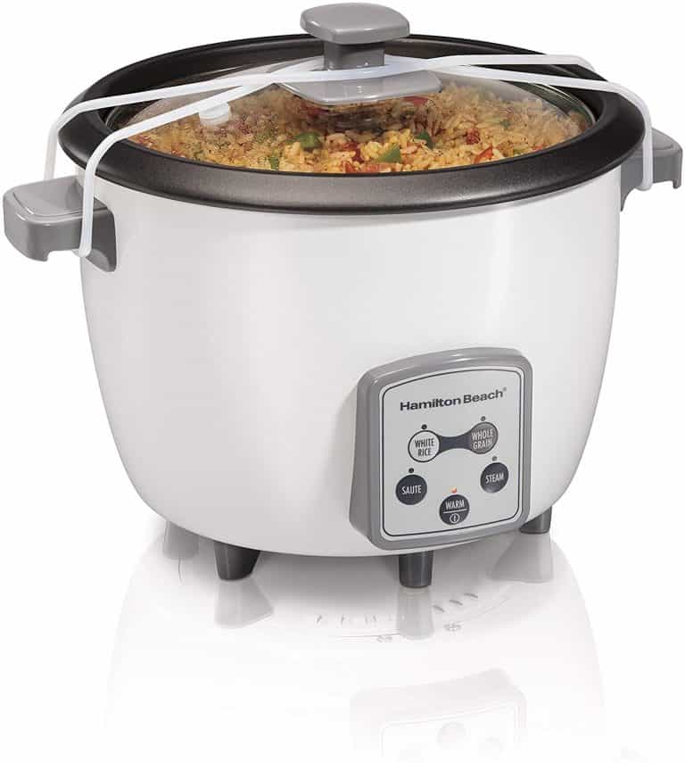 Hamilton Beach 16-Cup Digital Rice Cooker Review - We Know Rice