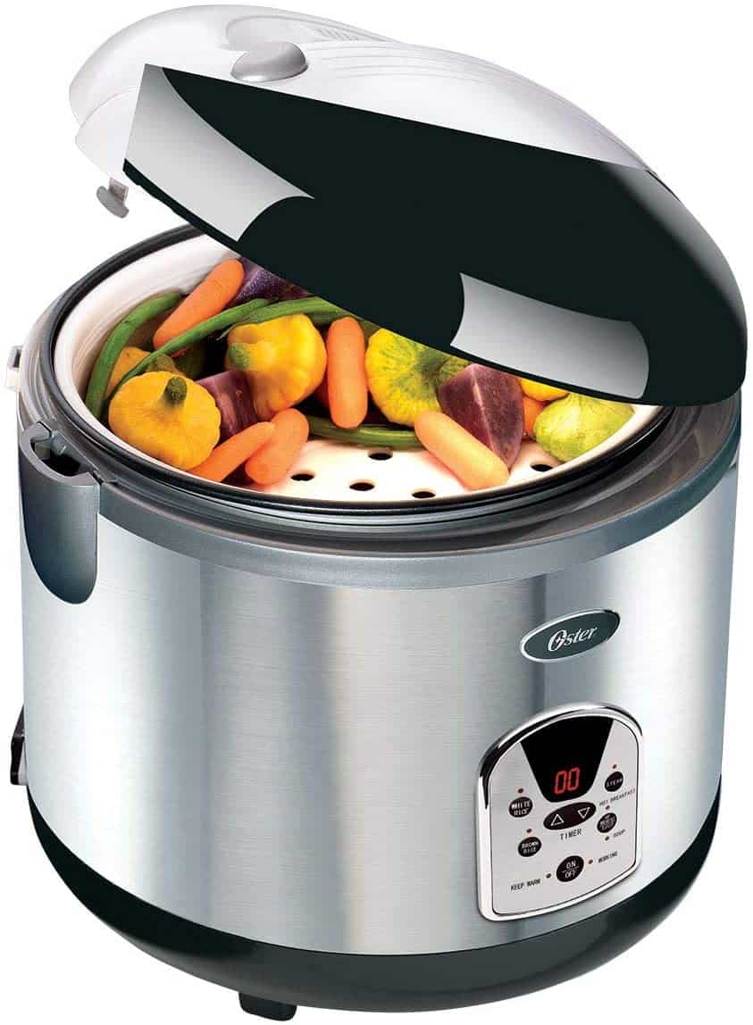 Oster 20-Cup Digital Rice Cooker Review - We Know Rice