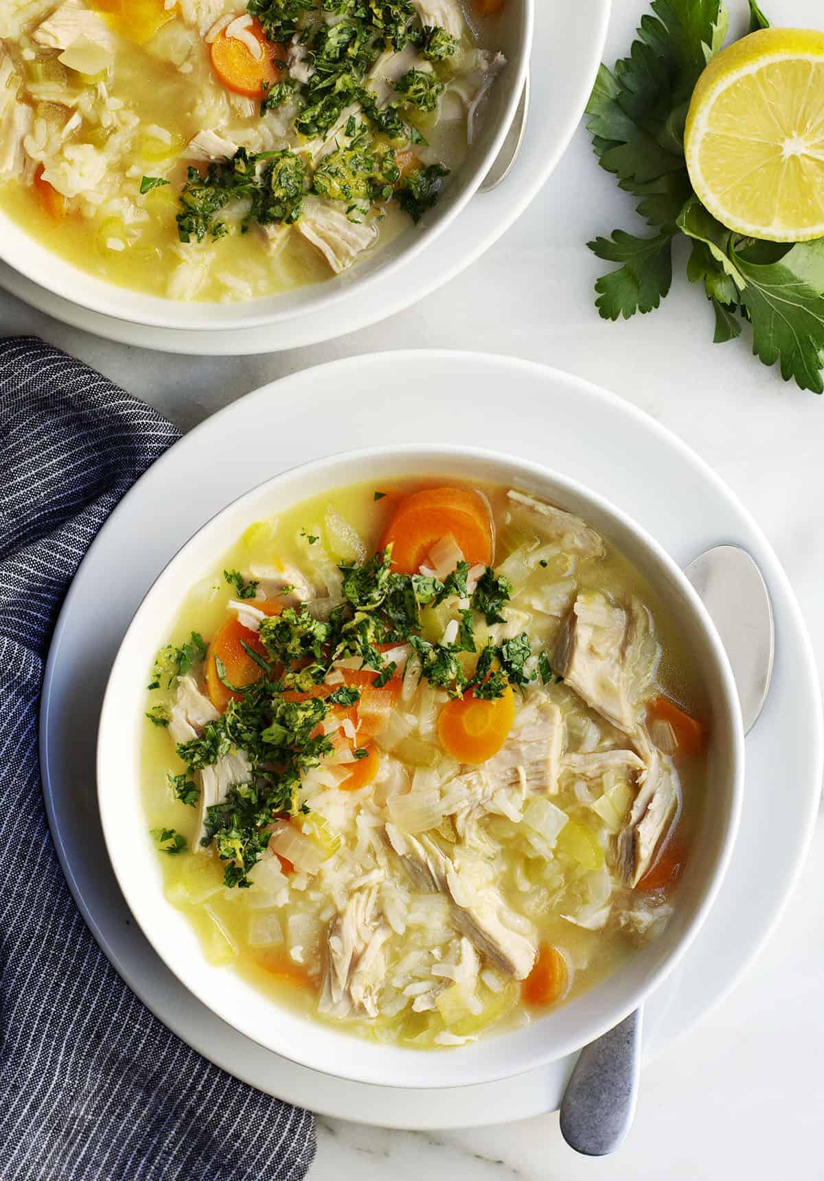 Turkey and Rice Vegetable Soup Recipe - We Know Rice