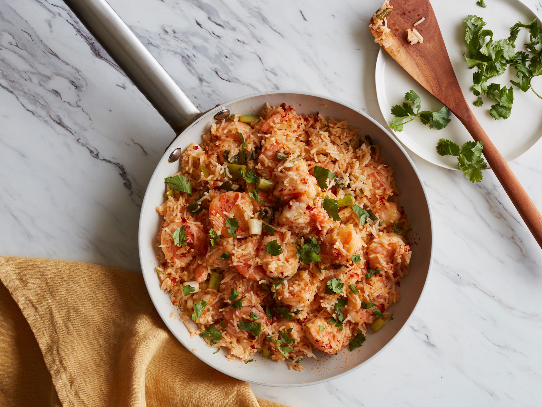 Firecracker Shrimp and Rice Recipe - We Know Rice