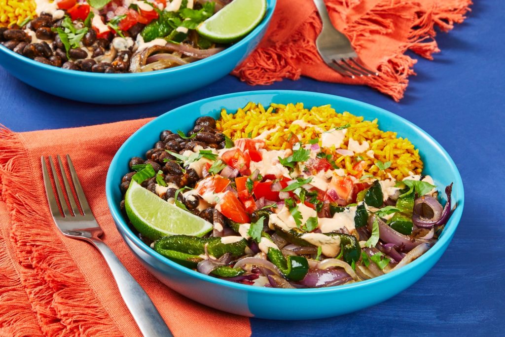 Yellow Rice Bowls Recipe - We Know Rice