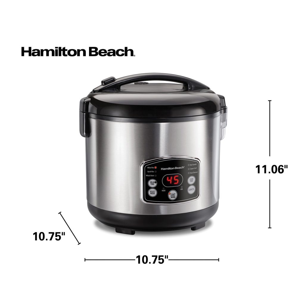 Hamilton Beach Rice Cooker 37548 Review - We Know Rice