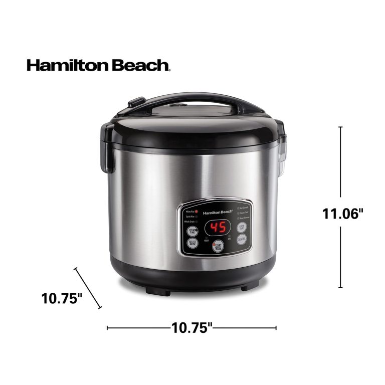 Hamilton Beach Rice Cooker 37548 Review - We Know Rice