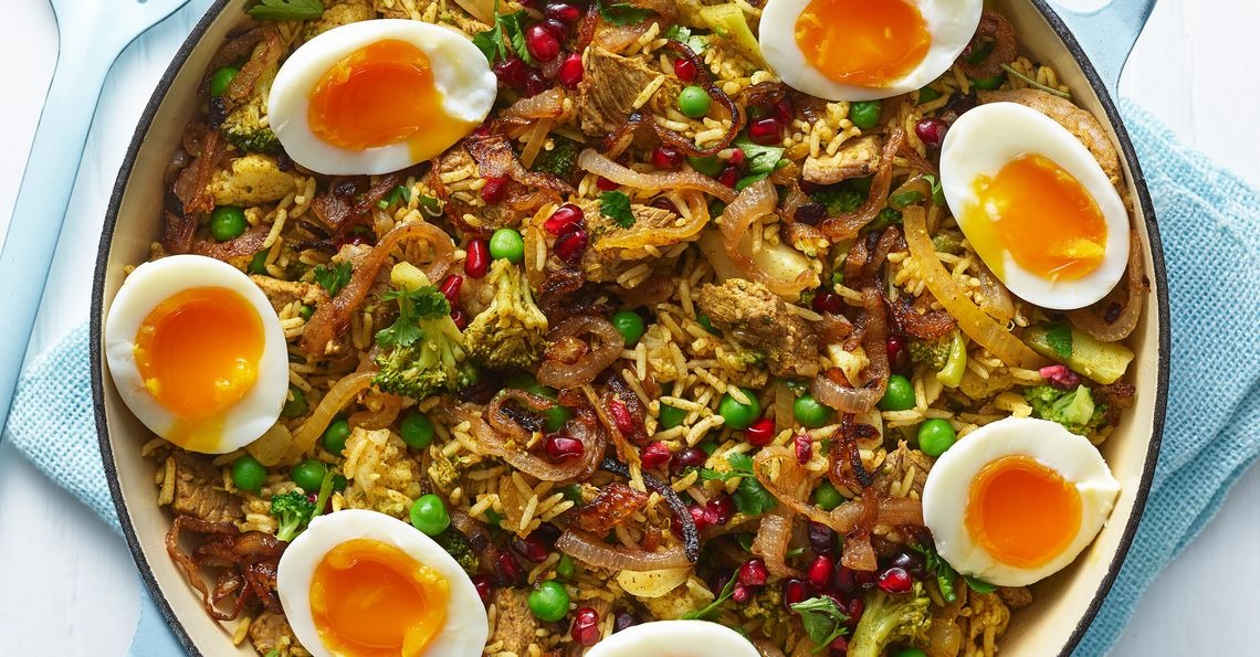 Lamb and Lentil Biryani Recipe - We Know Rice