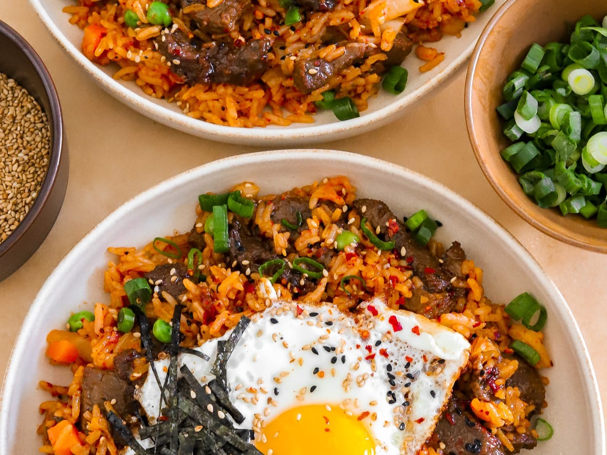 Korean Beef Fried Rice Recipe - We Know Rice